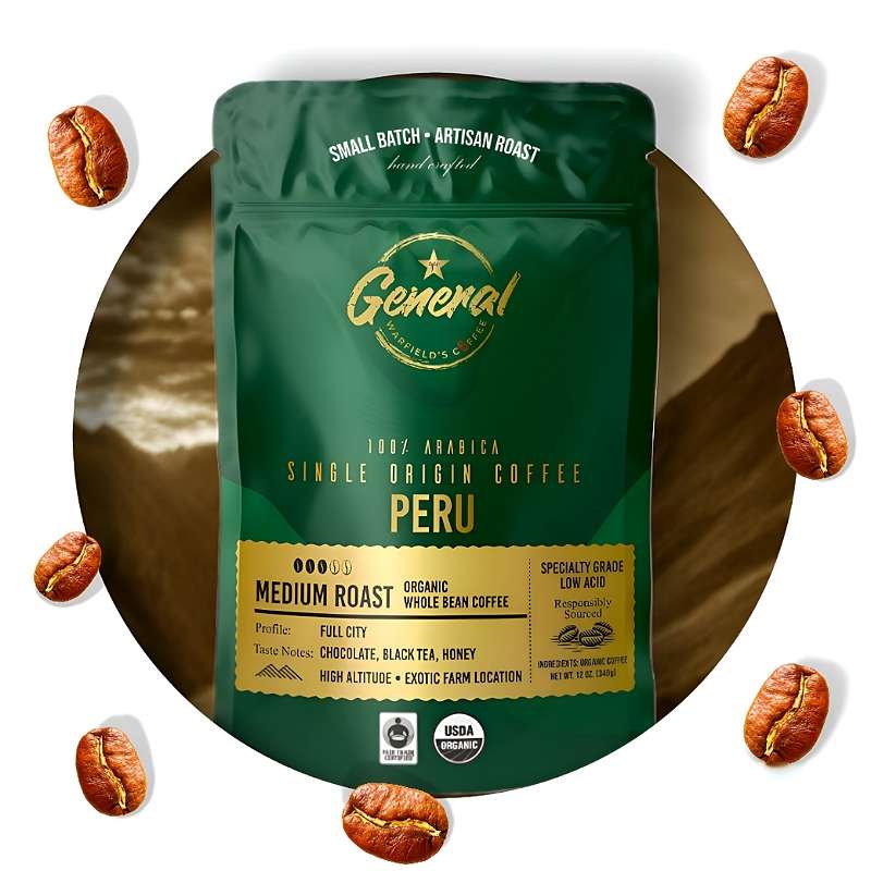 Organic fair trade Coffee | General Warfield's Coffee – General ...